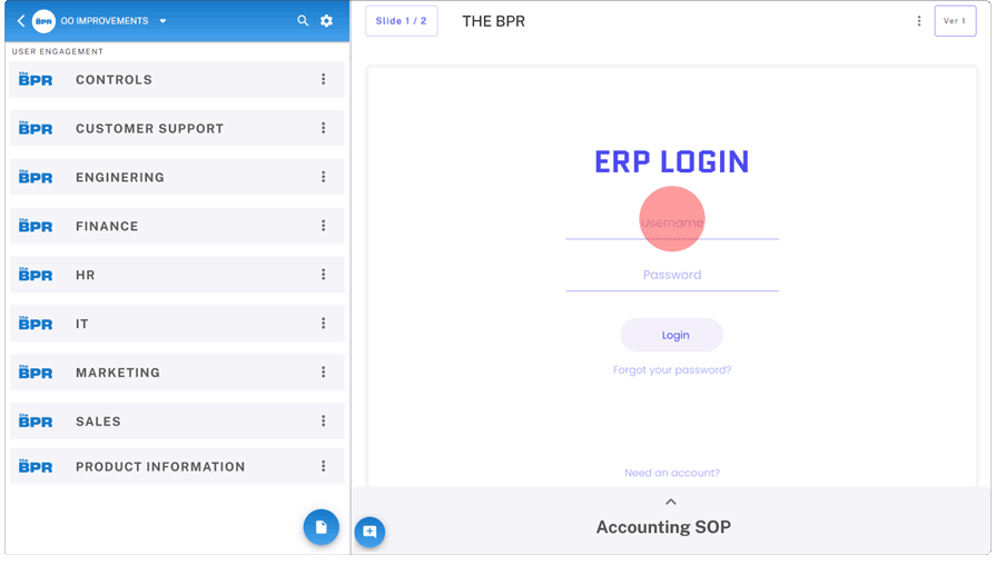 The BPR: Visual Guides For Your Processes & Products